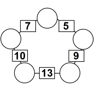 Fruit and Vegetables Arithmagon - Free Printable Puzzles